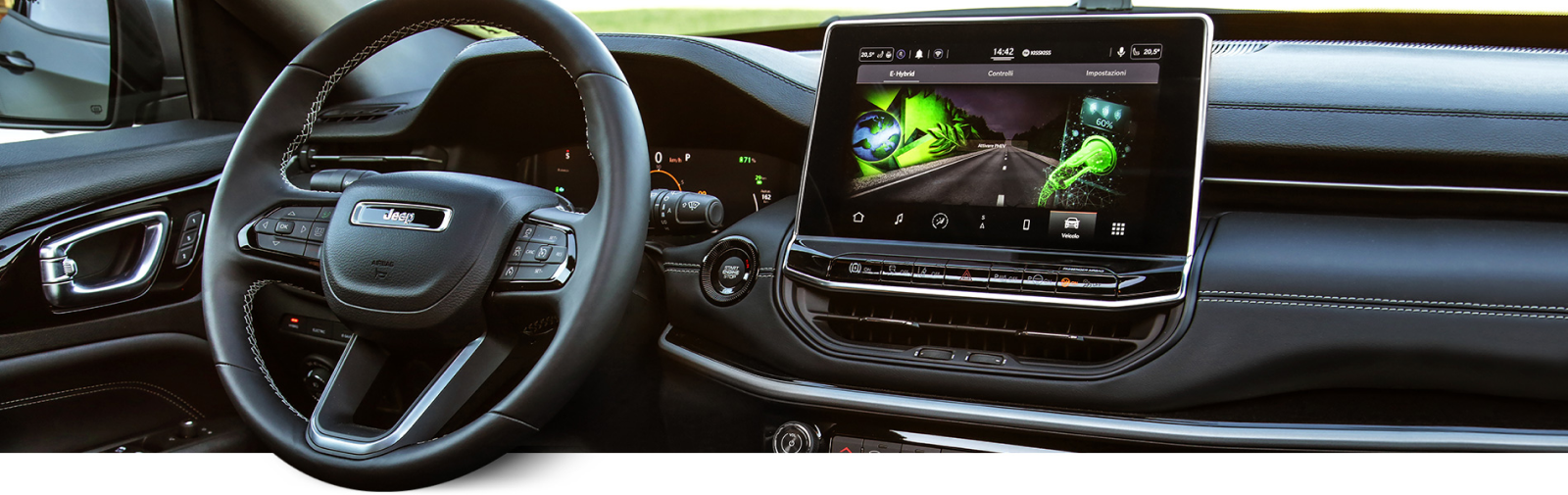 Interni - Foto e dettagli | Nuova Jeep® Compass 4xe | Jeep®