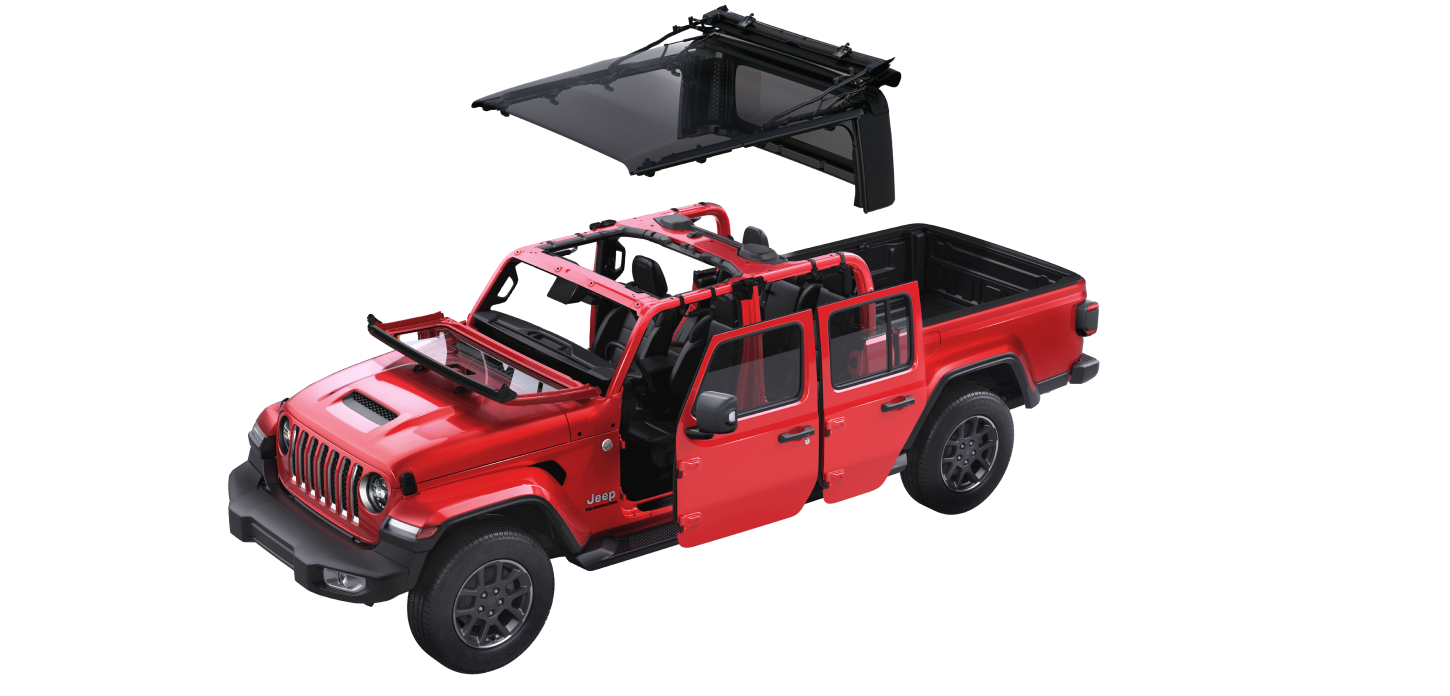 Exterior - Fotos | Pickup Jeep® Gladiator | Jeep® PT