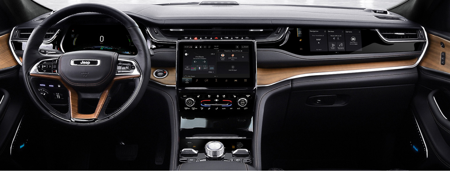 Tecnologia - Grand Cherokee | Plug-In-Hybrid SUV | Jeep® PT